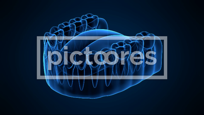 X-ray rotation of the lower jaw by 360 degrees